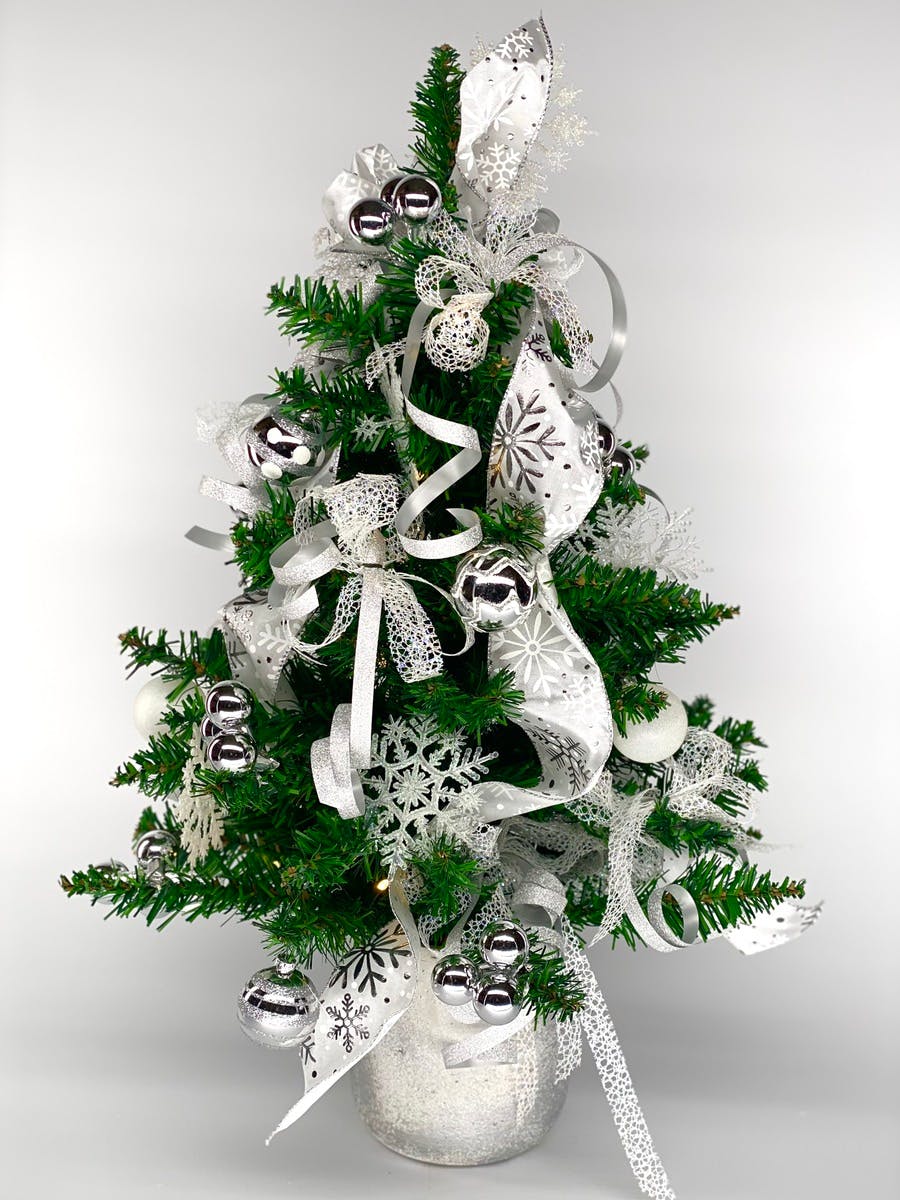 Crystal Ice Tree | Anchorage (AK) Holiday Flowers & Wreaths | Bagoy's ...