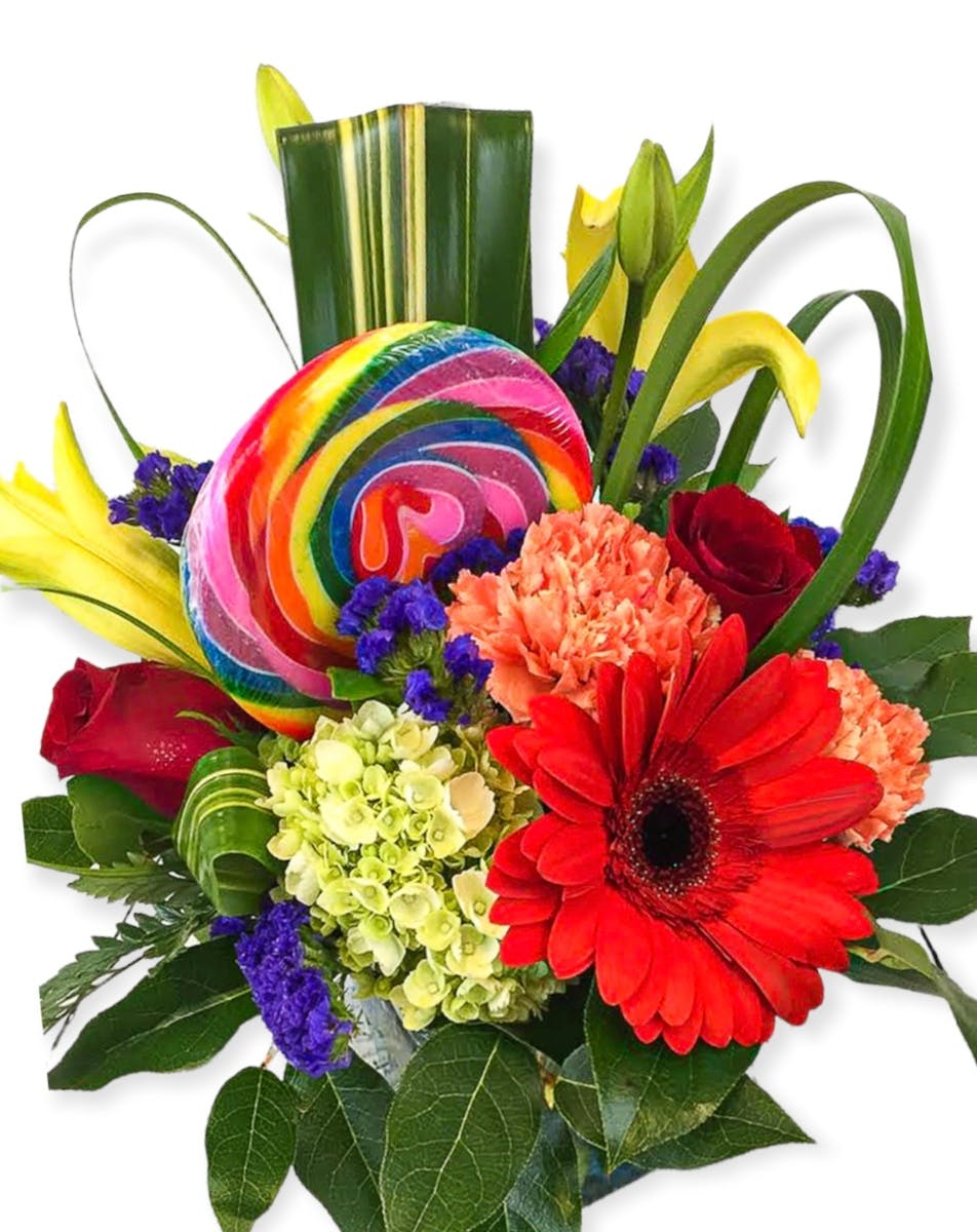 Candyland - Flowers - Candy - Colorful - Bagoy's Florist - Anchorage (AK)